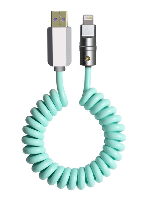 Spring data cable customized iphone15 Apple 13PD fast charging car ...