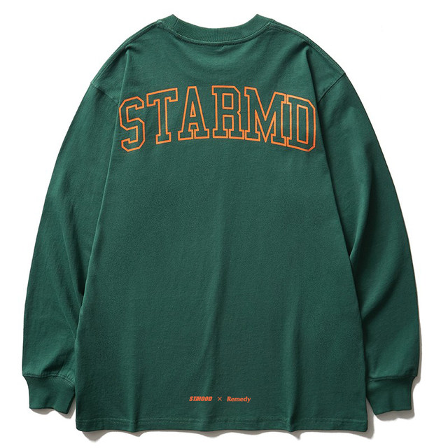 Staxrmd spring and autumn SR national tide loose inner body shirt bottom shirt tide brand ...