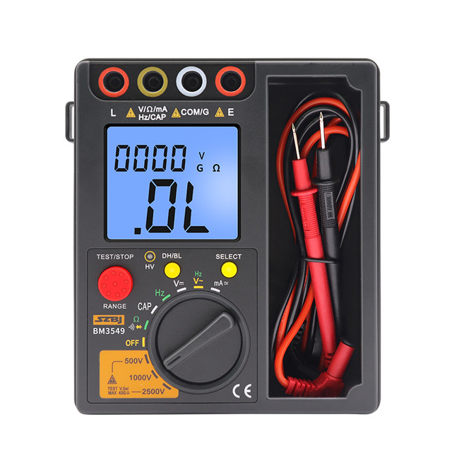 Binjiang BM3549 digital insulation resistance tester multimeter 500V ...