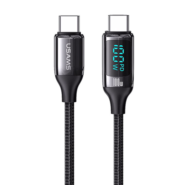 Dual typec data cable usbc charging cable pd100W fast charging cable ...