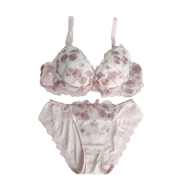 2023 Spring and Summer New Floral Japanese Cute Sweet Sexy Underwear ...
