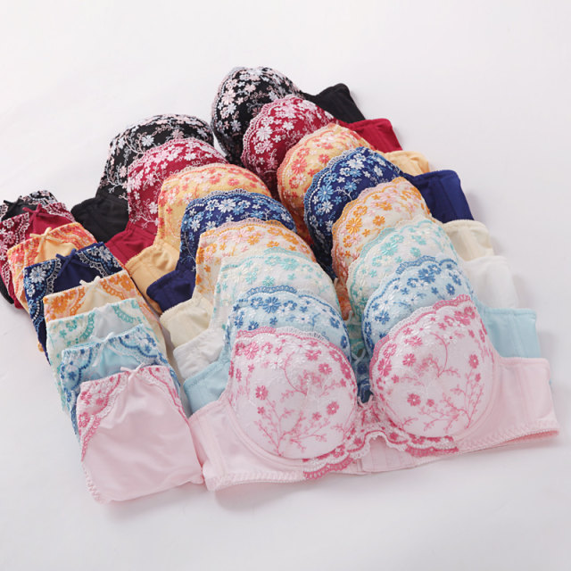 Japanese foreign trade factory direct sales large size underwear bra ...