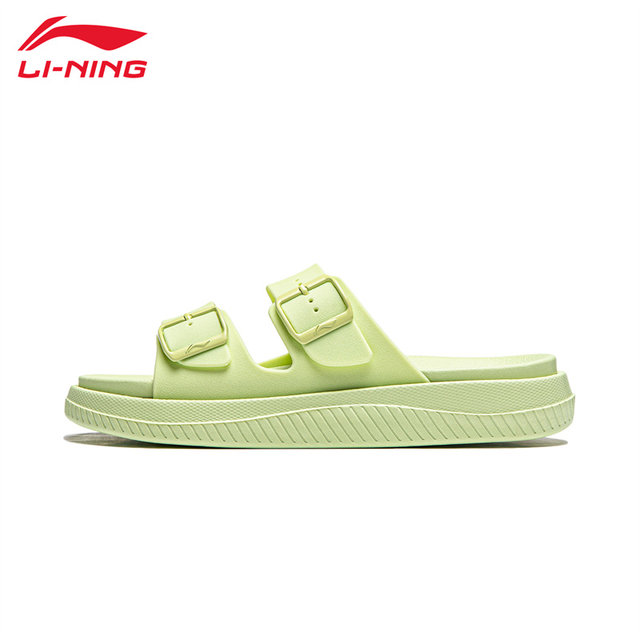 Li Ning slippers for women in summer new style for home and outdoors ...