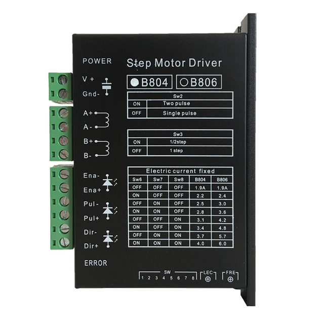 B804 Integration and Half Step 289.3kg Audio Stepper Motor Driver Can ...