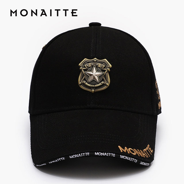 Monette hat men's new peaked cap spring and autumn sun protection large ...