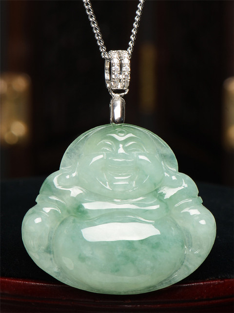 Green Buddha Symbol Meaning|guanyin Buddha Pendant Necklace - Copper ...