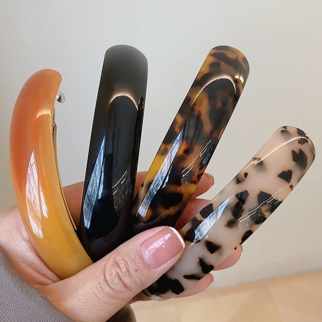 New style fashionable temperament large plate hairpin for the back of ...