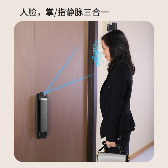 Bocke smart door lock person face recognition fingerprint lock visible ...