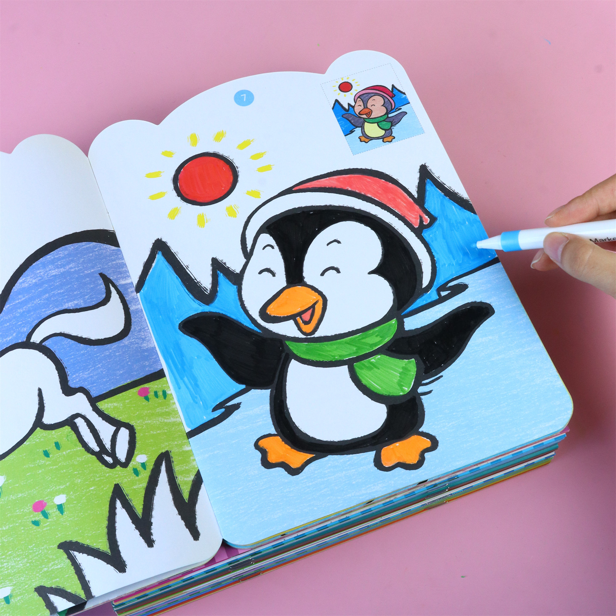 Children's Drawing Book - Coloring Picture Book for Ages 3-6