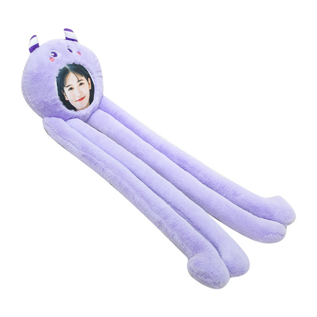 Doll doll octopus doll sleeping humanoid pillow DIY custom face doll ...