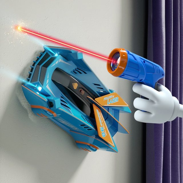 Light chasing wall climbing car children's new toy car RC four-wheel ...