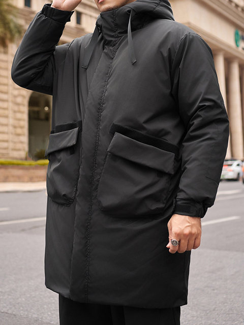 Weizhen tide brand men's large size in winter thickened medium cotton ...