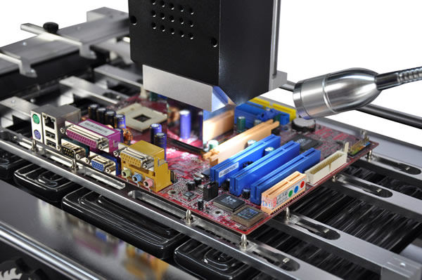 High-performance BGA rework station Reco 009 three-temperature zone ...