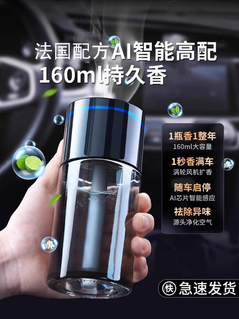 Automatic Fragrance Car Diffuser Smart Spray Car Perfume In-Car Men's ...