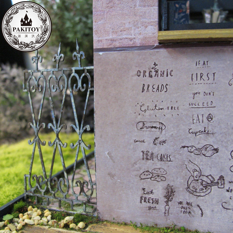 DIY Hut Model Toy - New Assembled Version Static Model Building Kit of ...