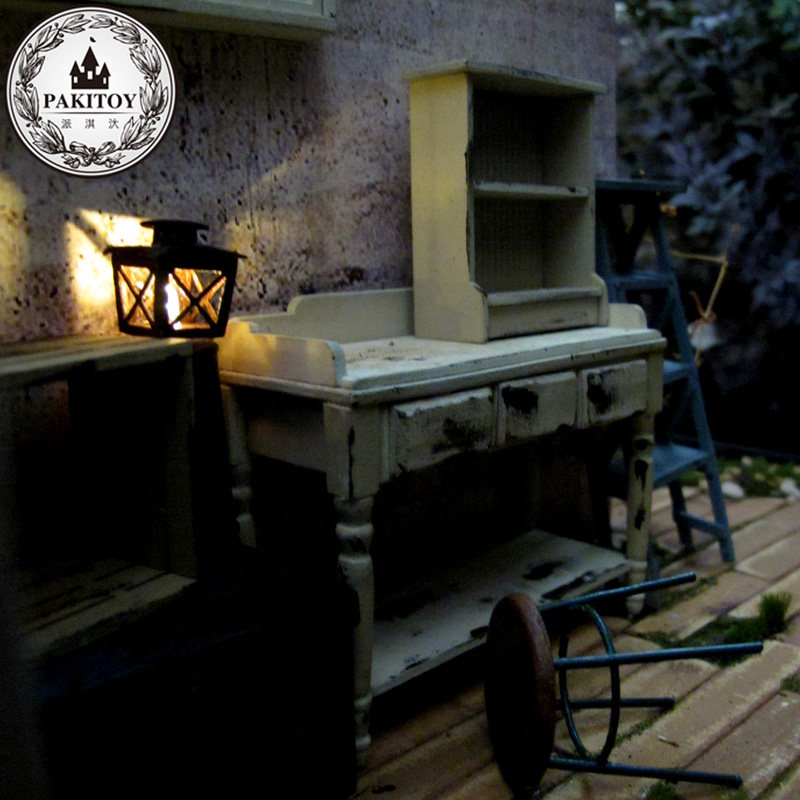 DIY Hut Model Toy - New Assembled Version Static Model Building Kit of ...