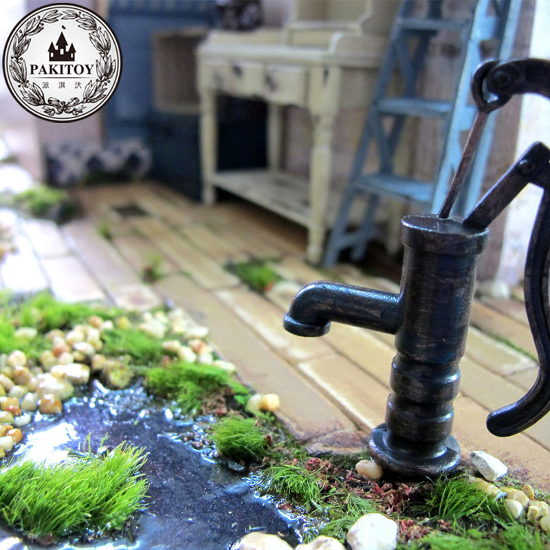 DIY Hut Model Toy - New Assembled Version Static Model Building Kit of ...