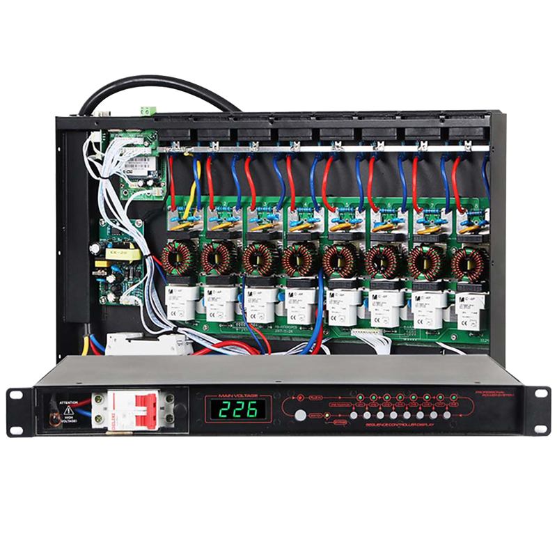 Depusheng dl8 power sequencer 8-way filtered rs232 serial port network port central control ...