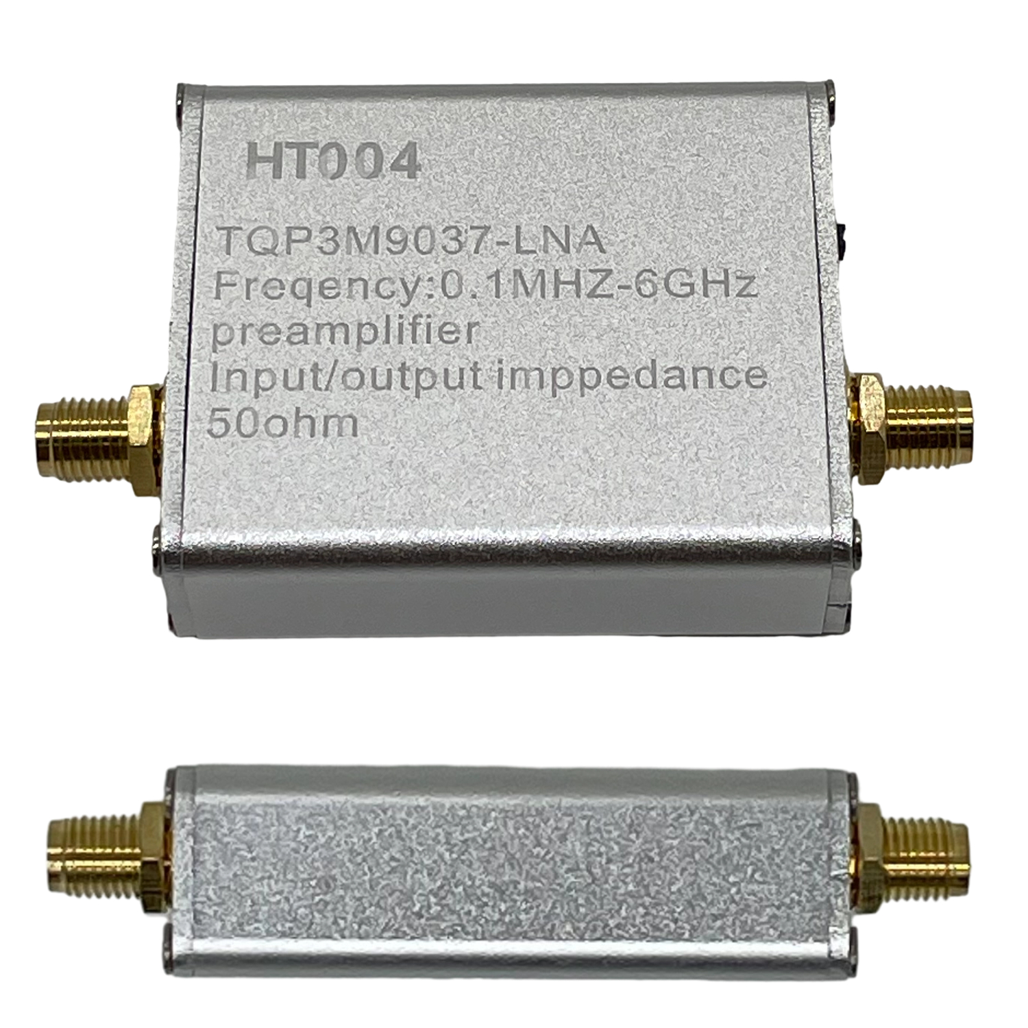 100K-6GHz Low Noise Amplifier 30dB Gain Front RF Radio Frequency LNA Module Signal Amplification