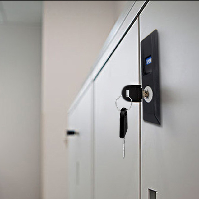 Wangtong WT9700 office iron cabinet glass cabinet push-pull cabinet ...