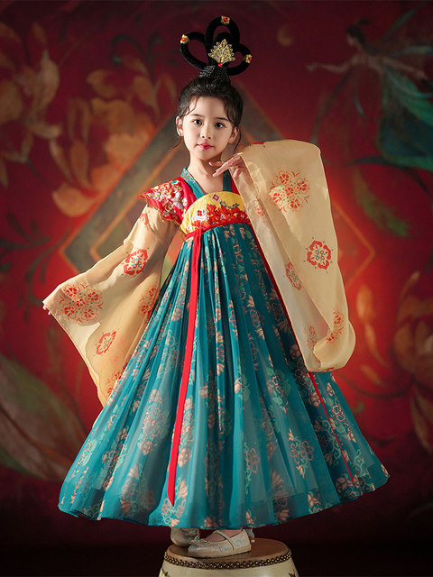 Girls Dunhuang Feitian Ancient Style Hanfu Summer 2025 New Girls ...