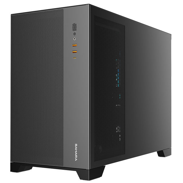 Sahara full tower desktop computer case Eatx large board 360 water ...