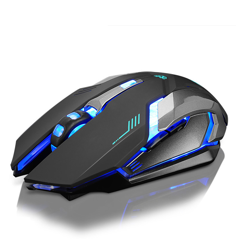 Geyes X7 Wireless Mouse - Rechargeable 2.4GHz Silent Optical Mouse