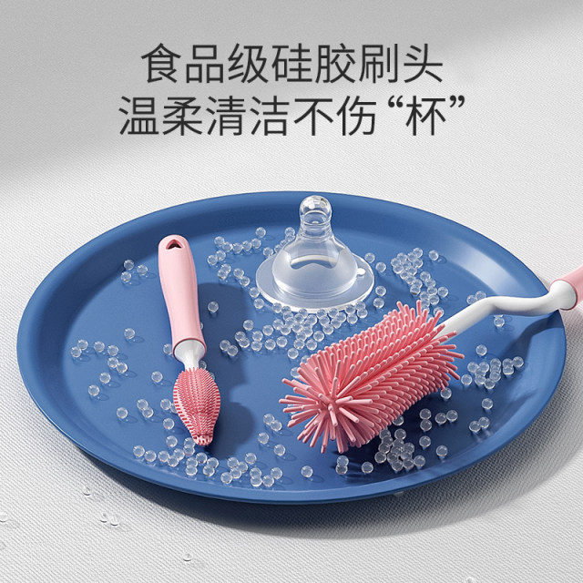 Silicone bottle refreshing babies special long -handle pipe pacifiers ...