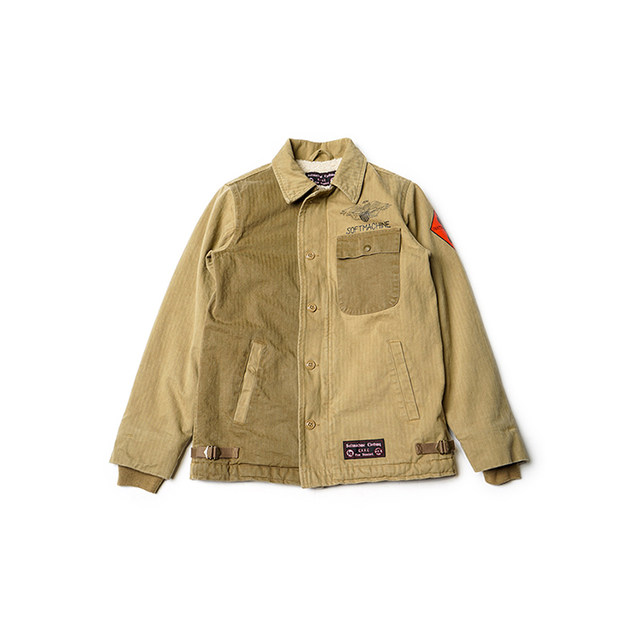 50 % off Softmachine Compilation JK casual loose hand -painted lapel jacket short