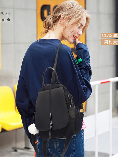 Backpack 2024 New Internet Celebrity Oxford Cloth Backpack Design Niche ...