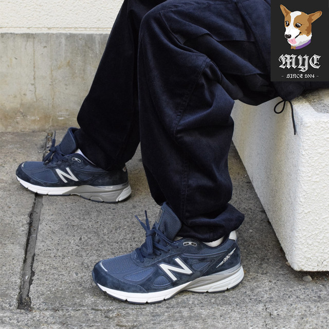 NewBalance American NB990V4 Yuanzu gray men's and women's retro sports ...