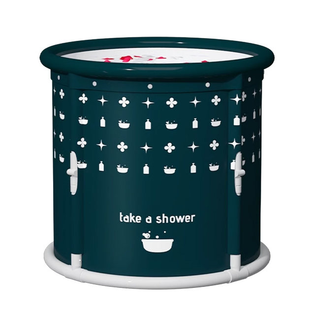 Adult folding bath bucket, children's bath bucket, winter bidet, home ...