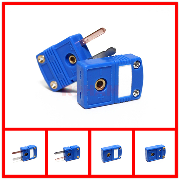 Temperature Sensor Connector 2-Pair K-Type Thermocouple Connectors ...