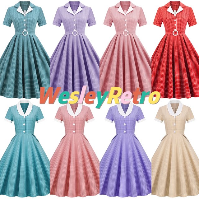 French elegant retro lady's foreign dress shows thin Hong Kong style ...