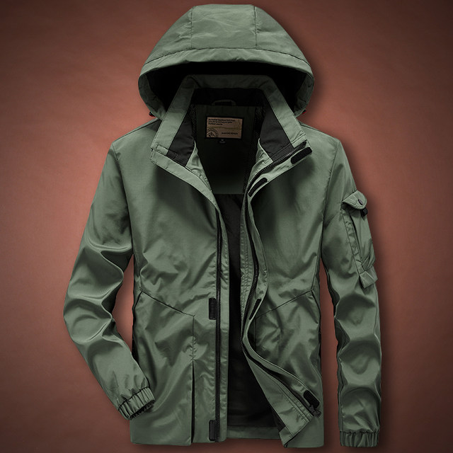 Spring and autumn quick-drying jacket men's loose outdoor assault top ...