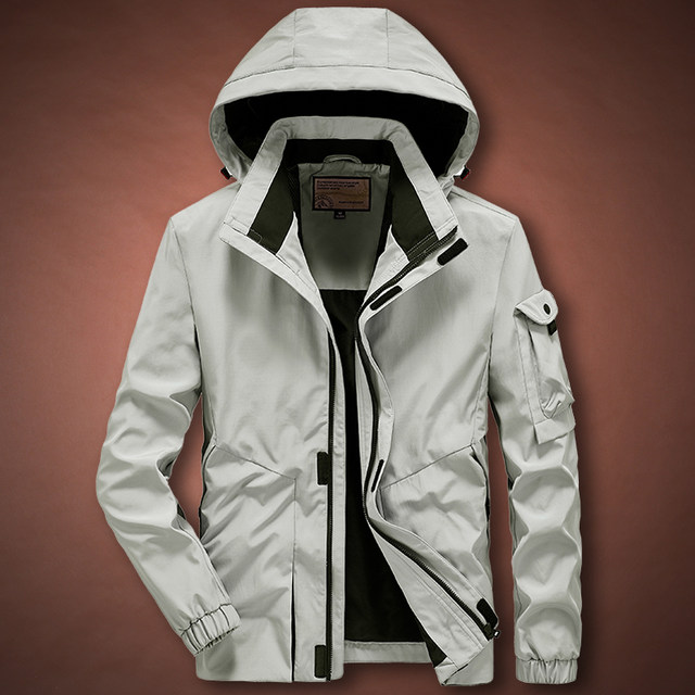 Spring and autumn quick-drying jacket men's loose outdoor assault top ...
