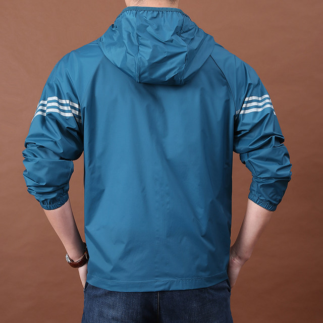 Men's light, breathable, large size loose sun protection clothing, men ...