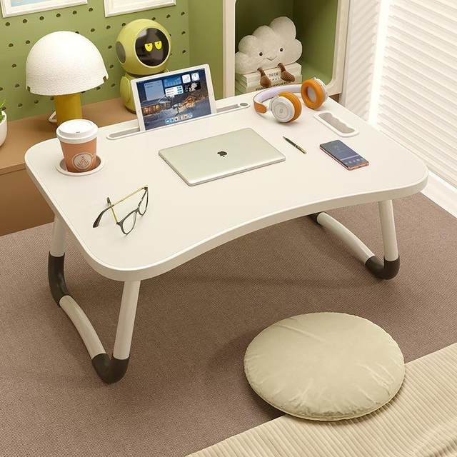 Folding desk on the bed Lazy desk Student Student Student Study at the ...