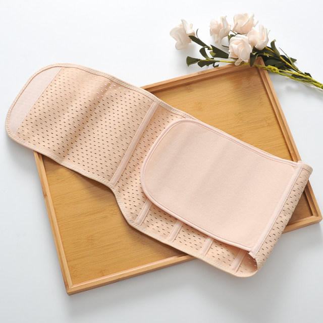 Summer thin section breathable abdomen belt sticky Velcro to close the ...