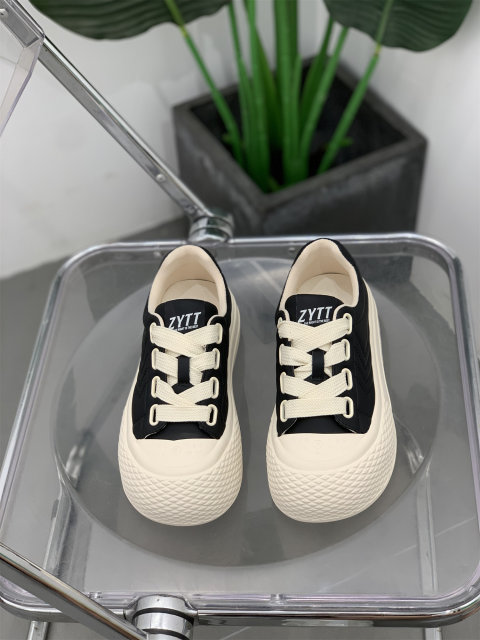 Leather Shoes Female 2024 Autumn thick sole comfortable bread shoes ...