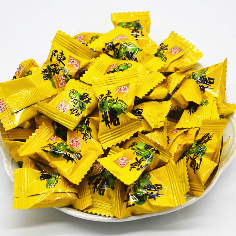Twarde Cukierki Hongyuan Ze Skórek Mandarynek i Śliwek - 500g Luzem ...