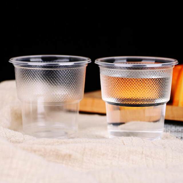 Disposable cups, plastic cups, transparent cups, water cups, 1000 ...