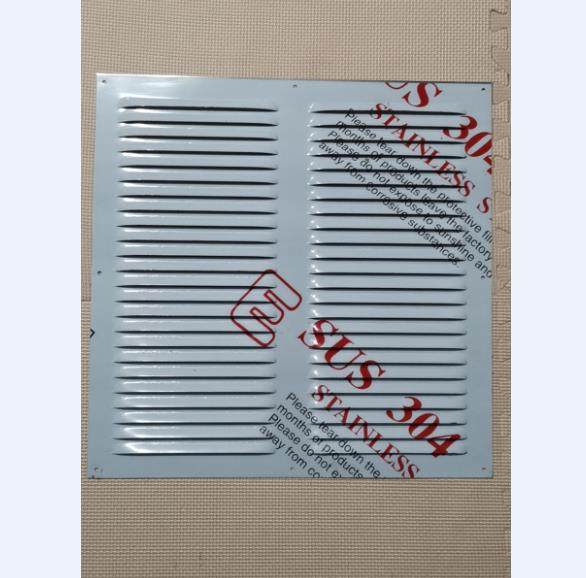 Stainless steel exterior wall weatherproof cover equipment ventilation ...