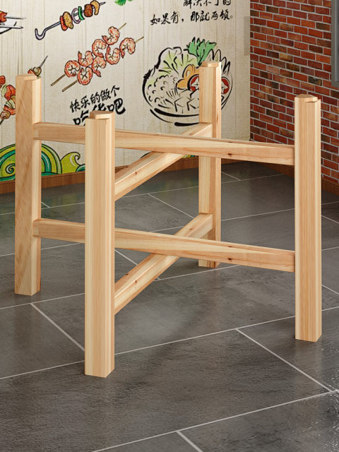 Solid wood round table large round table panel turntable round ...