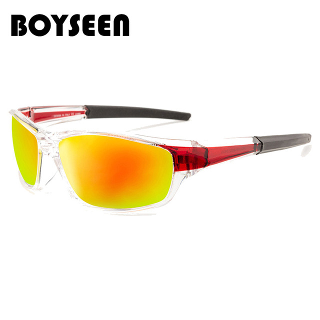 BOYSEEN polarized fishing glasses men's coated reflective sunglasses ...