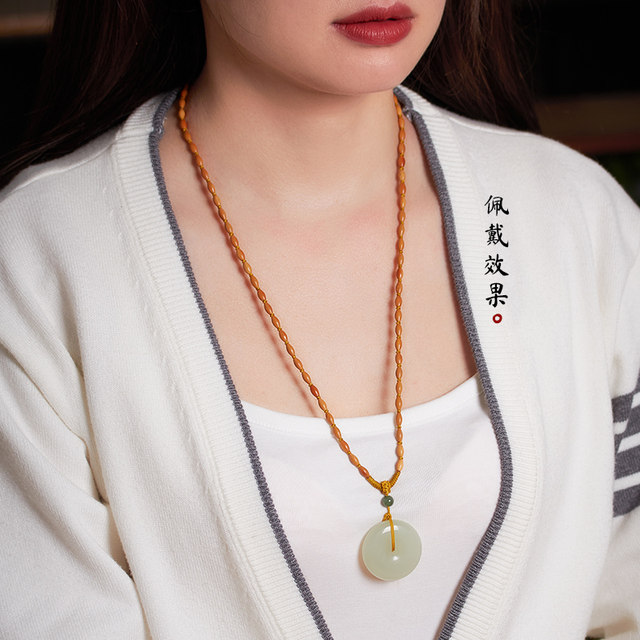 High -oil olive nuclear rice pendant pendant emerald jade pendant jade ...