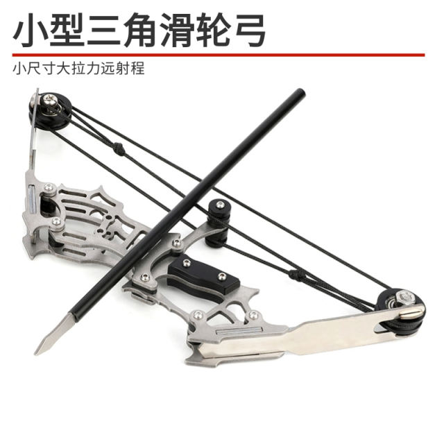 Mini compound bow, micro bow, pulley bow, fighting spirit, powerful ...
