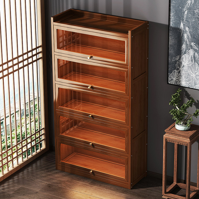 Bogu rack new Chinese style Duobao Pavilion tea display cabinet non ...