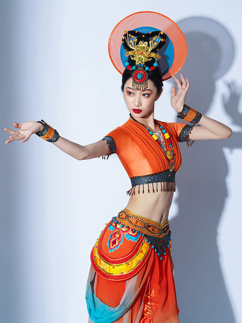 Dunhuang Feitian Dance Clothing Western Region Style Clothing Exotic ...