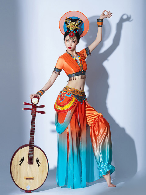 Dunhuang Feitian Dance Clothing Western Region Style Clothing Exotic ...